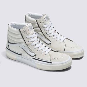 Vans | Shoes | New Womens 9 Vans Sk8hi Reconstruct Marshmallowwhite ...